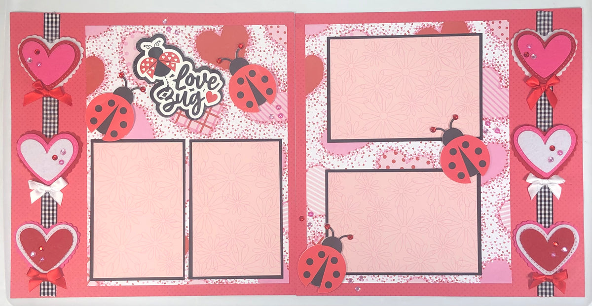"Love Bug" Scrapbook Layout Kit – Amazing Grace Papercrafts